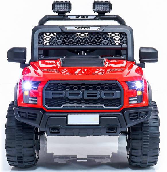 STORAZE. 12V Electric Ride On Jeep For Kids With Remote Control, Music ...