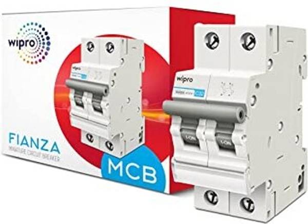 Wipro FIANZA 32A DOUBLE POLE C CURVE MCB - Price History