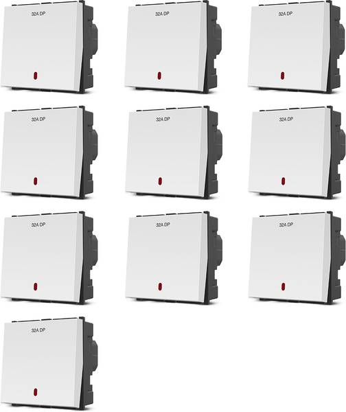 Goldmedal Air Aura 2M 32A DP Switch With Indicator 32 A One Way ...