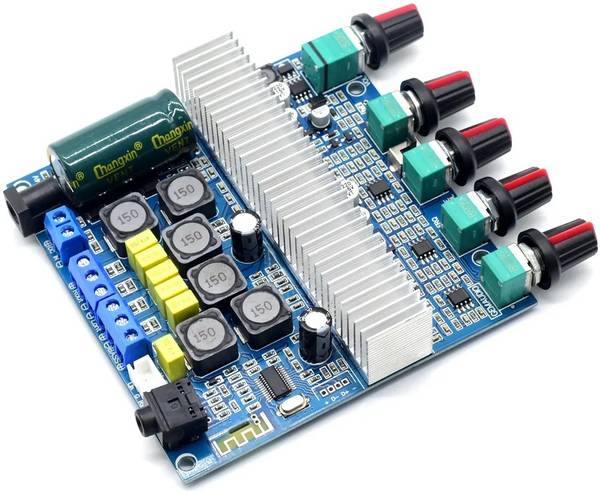 SG Flash SG 2*50W+100W TPA3116 BT 5.0 HIFI Power Subwoofer Amplifier Board Sound Recorder and ...