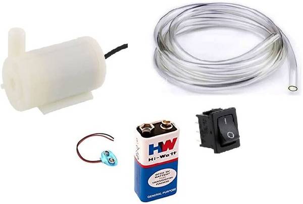 ERH India 9v DC Mini water pump science project submersible 3-6v DC ...