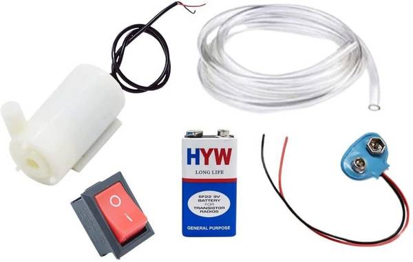 DIYtronics Micro DC 3-6v Micro Submersible Mini Water Pump Kit ...