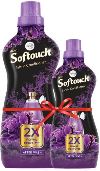 Softouch by Wipro with 2x Royal Perfume Fabric Conditioner After Wash ...