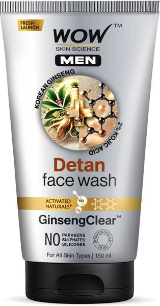 WOW SKIN SCIENCE MEN KOREAN GINSENG + KOJIC ACID Detan Gel | Reduces ...