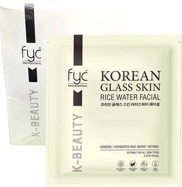 FYC Korean Glass Skin Rice Water 9 Step Facial Kit - Price History