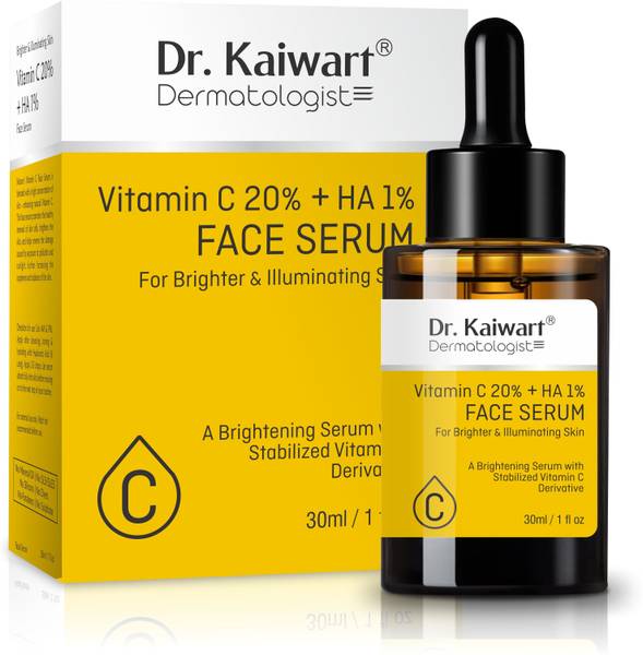 Dr. Kaiwart 20% Vitamin C Serum for Skin Brightening, UV Damage & Glow ...
