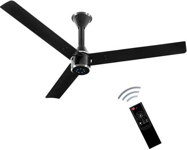 LUKER JVLuker USA Crown Plus 1200mm BLDC Ceiling Fan with Remote, Black ...