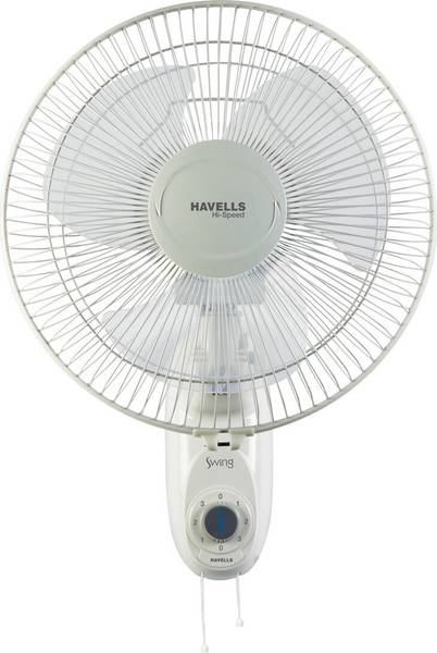HAVELLS 300 MM SWING WALL HS FAN OFF WHITE 3 Blade Wall Fan - Price History