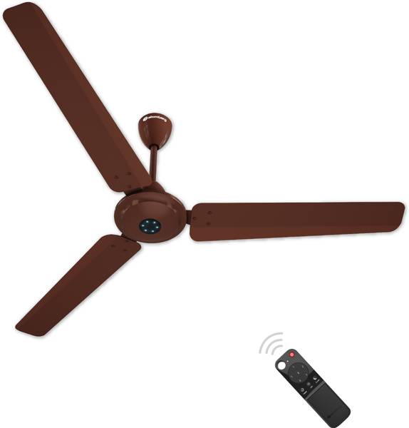 Atomberg Ikano 5 Star 1400 mm BLDC Motor with Remote 3 Blade Ceiling ...