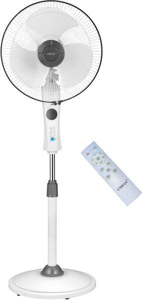 UNIFAN Pedestal Swing Fan Silent BLDC Fan with 7 Speed,Timer 5 Star 400 ...