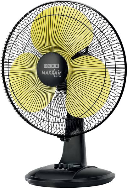USHA Maxx Air Ultra 400 mm Silent Operation 3 Blade Table Fan - Price ...