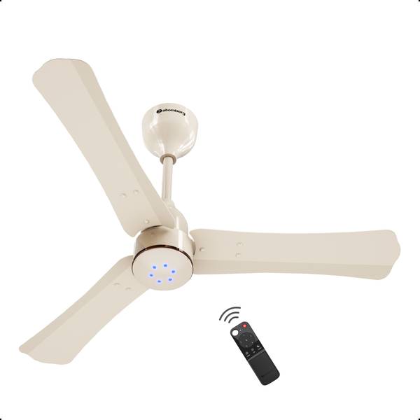 Atomberg Renesa Halo 900mm Seasand Ivory 5 Star 900 mm 3 Blade Ceiling ...