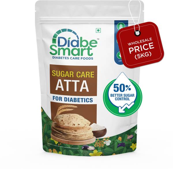 DiabeSmart Sugar Care Atta| 50% Better Control|Low GI Multigrain ...