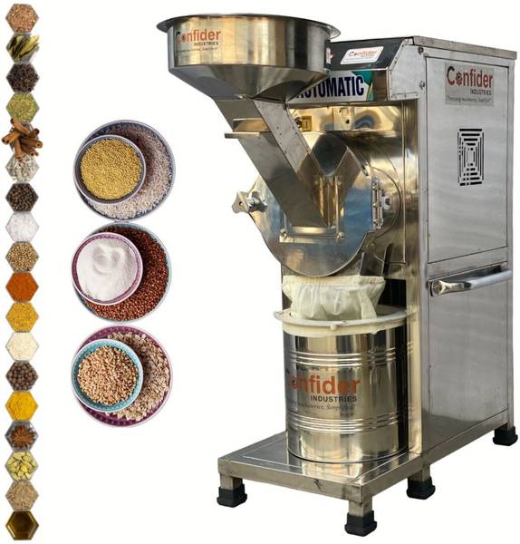 Confider industries Mini Pulveriser | 1500 Watt | With Accessories ...