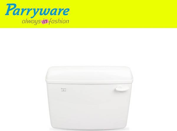 Parryware Standard Slimline Single Flush Cistern set of 1 pic 292 Side ...