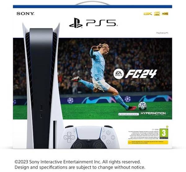 SONY PS5 Console - EA SPORTS FC24 Bundle 825 GB with YES - Price History
