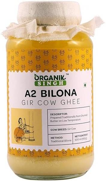 Organik Singh A2 Bilona Gir Cow ghee | Vedic Bilona Method | A2 ...