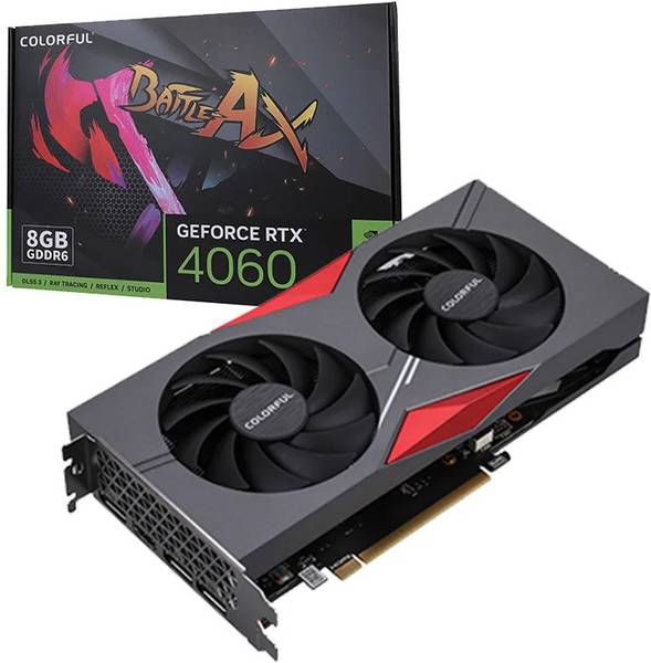 Colorful NVIDIA Battle AX Mainstream 8 GB GDDR6 Graphics Card - Price ...