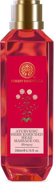 Forest Essentials Ayurvedic Herb Enriched Head Massage Oil Bhringraj ...