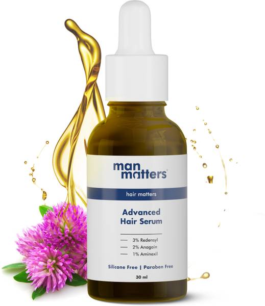 Man Matters Advanced Hair Serum with 3% Redensyl |Reactivate Hair Cells ...