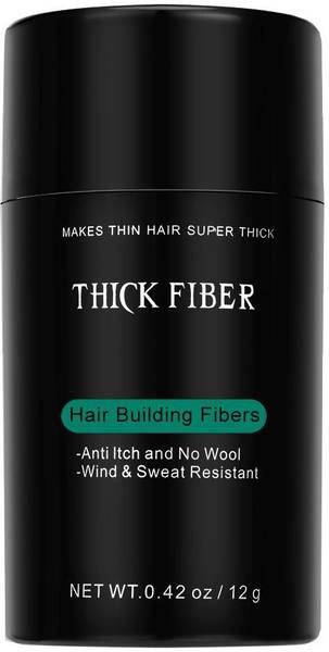 Thick Fiber Hair Building Fibers Dark Brown 12gm Hair Fibers For
