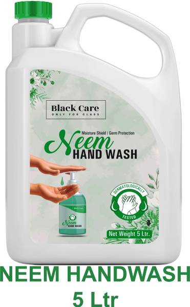 Black Care Hand wash Liquid Neem, Soft Hands with Power of Neem, Germ ...