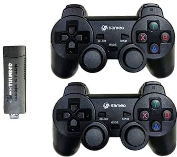 Sameo Micro Thunder HDMI Gaming Console with 40000 Video Games Dual ...