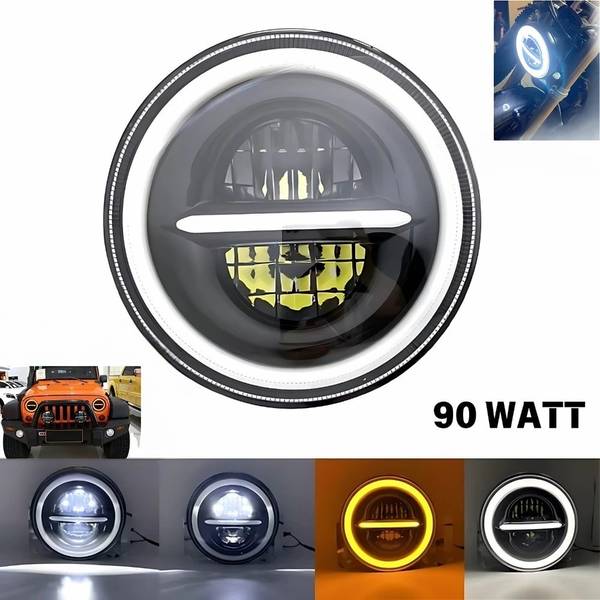 Autozap LED Headlight for Mahindra, Royal Enfield Classic, Classic 350 ...