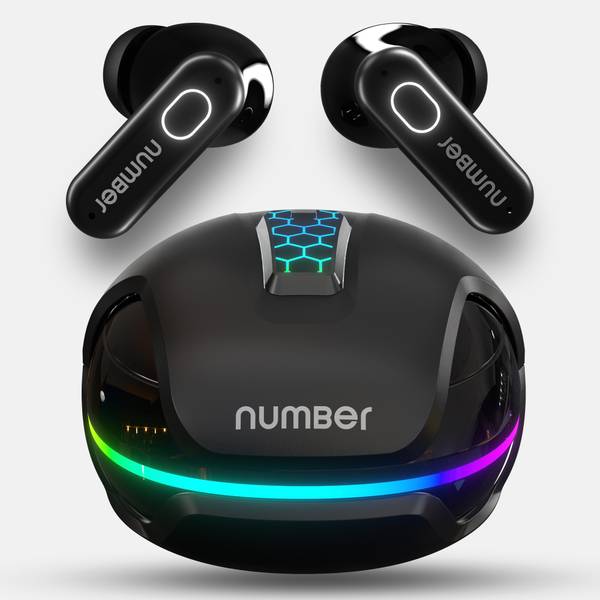 Number Super Buds 999 40dB ANC Gaming TWS Earbuds,4 Mic ENC, 35ms Low ...