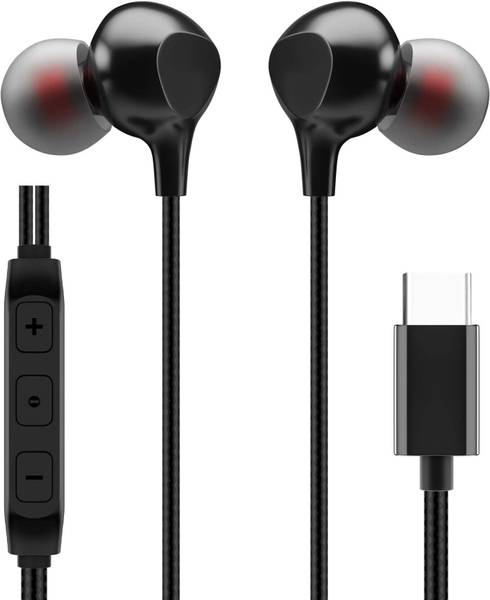 Kratos Thump Pro Type C Earphone with mic & In-Line Control, Type C ...