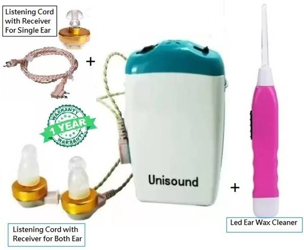 Unisound Sound Amplifier Professional for old age Both Ear & Single Ear ...