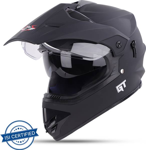 Steelbird Off Road GT ISI Certified Motocross Helmet for Men with Inner ...