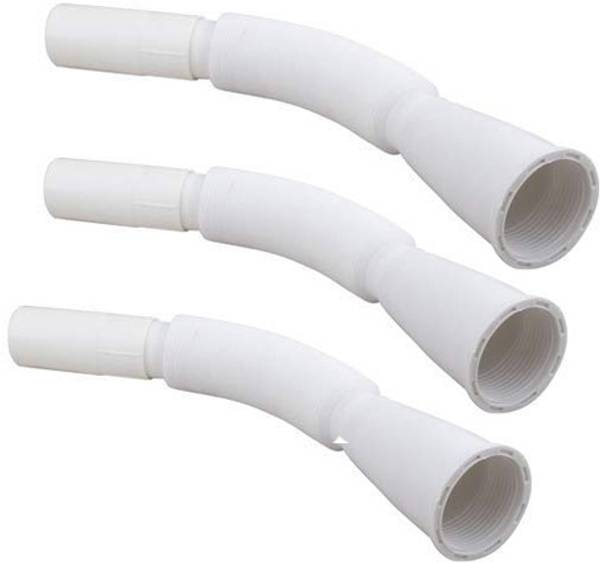 BuyFeb Bathroom/Kitchen Sink Flexible PVC Waste Pipe Drain Hose/Outlet ...
