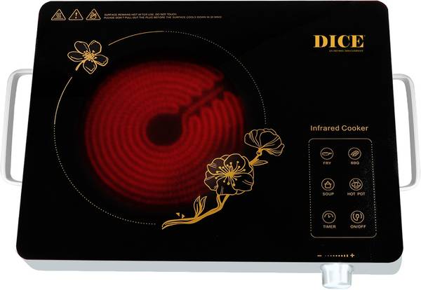 Dice Infrared Cooker 2200-Watt Induction Cook Top - 1 Year Warranty ...