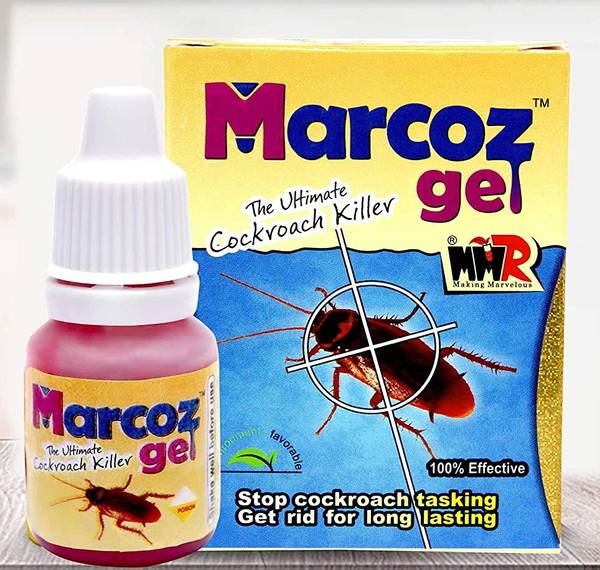marcoz Cockroach killer gel for home improved formula for better effect and less toxic - Price ...