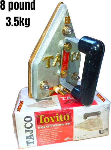 Tovito by Tajco 8 pound (3.5 kg) Commercial Manual Electric Brass Plate ...