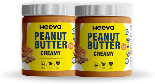 Heeva Peanut Butter Creamy (Classic) 350G (Pack Of 2) 700 g - Price History