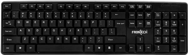 Frontech Membrane Keys with Retractable Stands | USB Plug & Play Wired ...