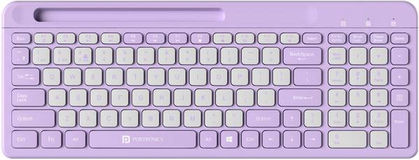 Portronics Bubble Square, Wireless (Bluetooth + 2.4 GHz), 3-Device ...