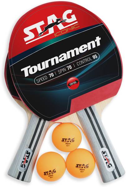 Stag iconic Tournament TT Playset with Orange Ball Table Tennis Kit ...