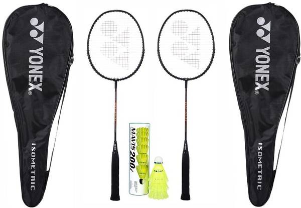 YONEX GR 303i Badminton with Mavis 200i Shuttle combo Badminton Kit ...