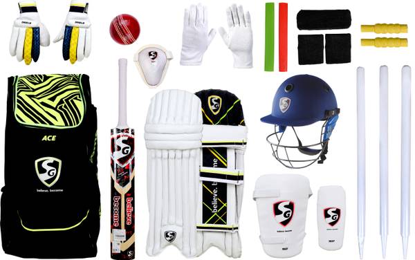 SG Duffle Bag Size 5 Age ( 10 To 13 ) Years Kit With Spordy Stump ...