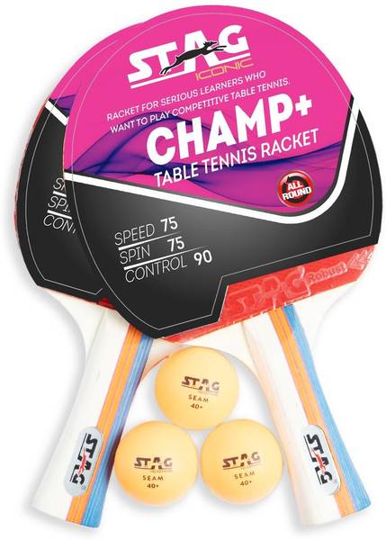 Stag iconic Playset Champ+ Table Tennis Kit - Price History