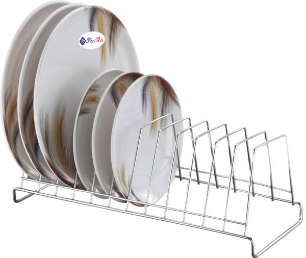 FineArts Plate Kitchen Rack Steel Unique Square Plate Rack/Dish Rack ...