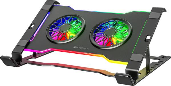 ZEBRONICS Zeb-NS5000 Steel Desk Stand Laptop Stand with Adjustable ...