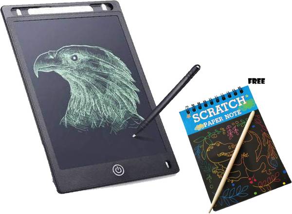 PRIMEFAIR 8.5 inch LCD Paperless Digital Notepad Board with Scratch ...