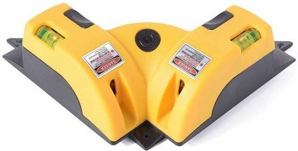 KP2 Laser Level Line Laser Measure 90 degree Right Angle tape Lever ...