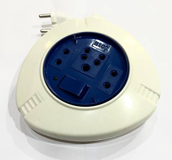 COIN Round Extension Boards with Long Wire, Surge Protection Multiplug ...