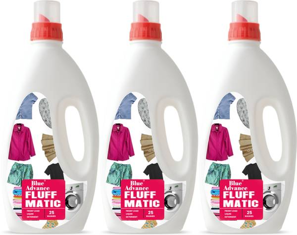 Blue Advance Fluff Matic Liquid Detergent | Front Load & Top Load ...