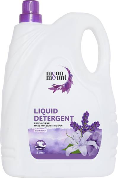 Moon and Mount Liquid detergent 5 Liter, Machine Liquid For Top & Front ...